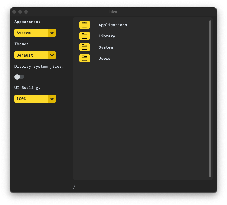 Project Showcase: hive · TomSchimansky CustomTkinter · Discussion #1731 · GitHub