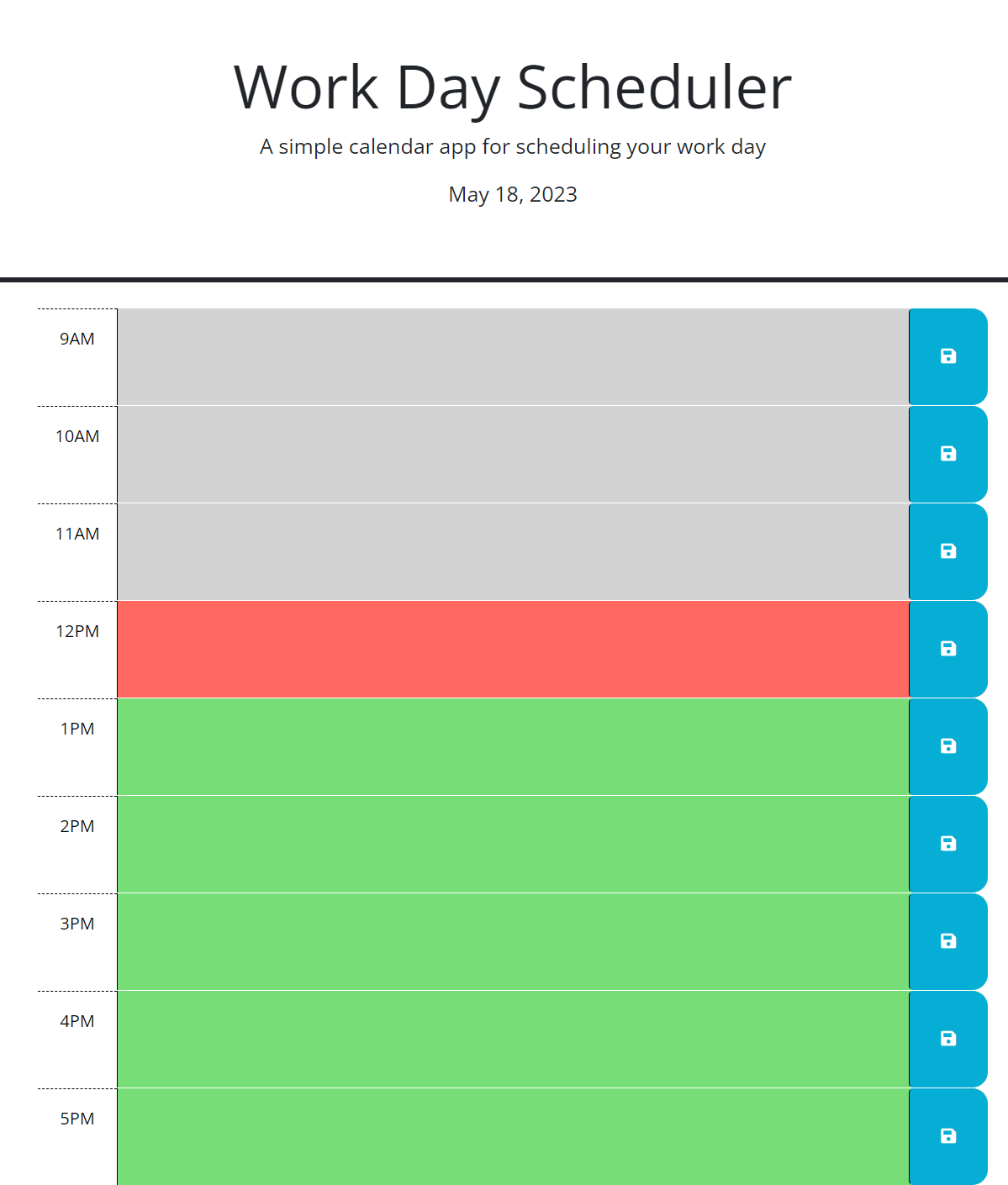 GitHub - gymbridger/Bridgers-Simple-Calendar-Application: This is a ...