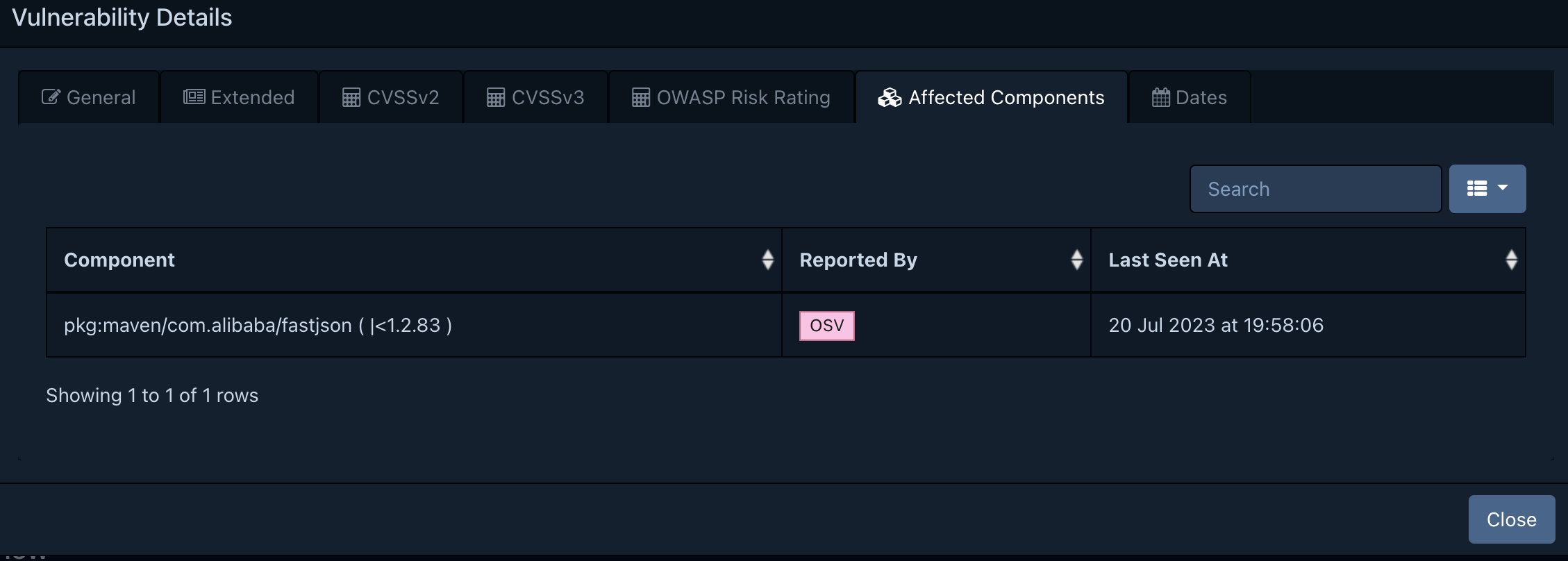 When I Fix A Component Vulnerability And Rescan The Cve For The Old Version Of The Component 3617