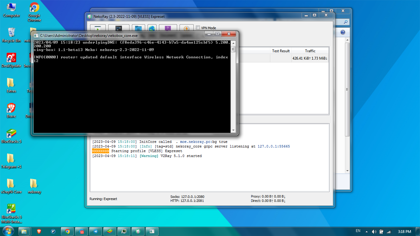 vpn mode won't work after changing windows! · Issue #504 · MatsuriDayo/nekoray · GitHub