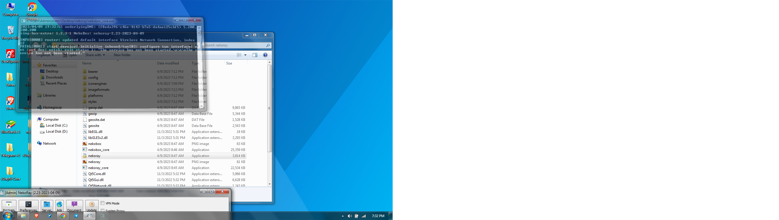 vpn mode won't work after changing windows! · Issue #504 · MatsuriDayo/nekoray · GitHub