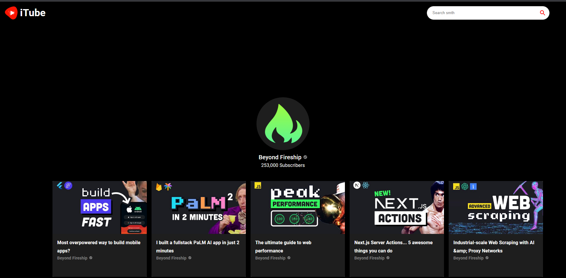 GitHub - raccoonwannafly/yt-clone: Youtube Clone