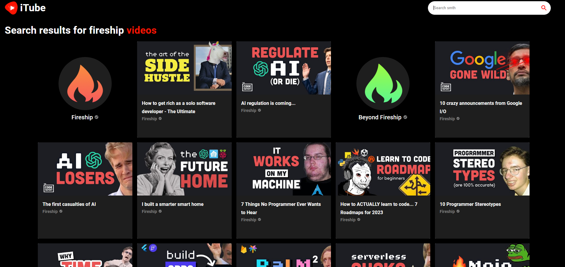 GitHub - raccoonwannafly/yt-clone: Youtube Clone