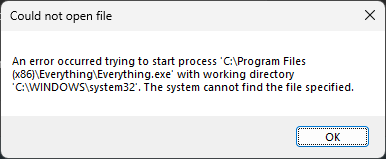 BUG: Not able to open file containing folder · Issue #2255 · Flow-Launcher/Flow.Launcher · GitHub