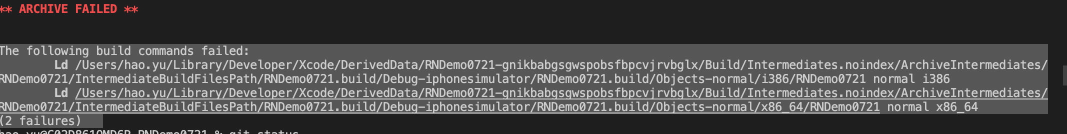 Ld Library Not Found For Lamplitude When Lib Exists At … Buildproductspath Debug Iphoneos