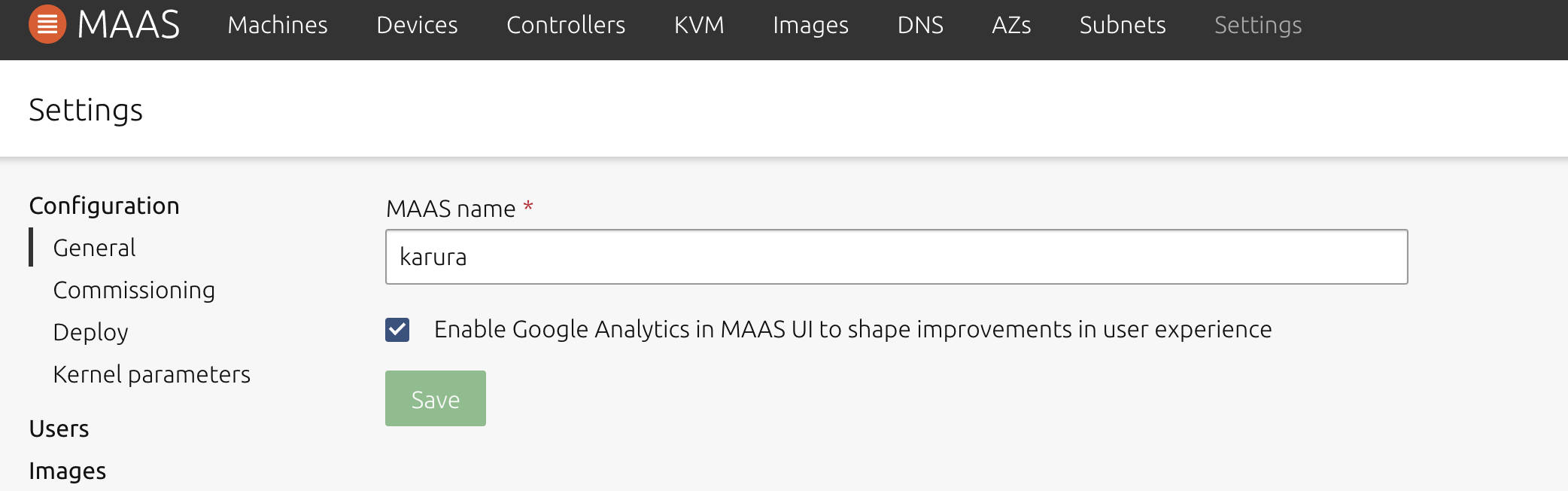 Replace instance of "MAAS UI" with "MAAS" in copy · Issue #620 · canonical/maas-ui · GitHub
