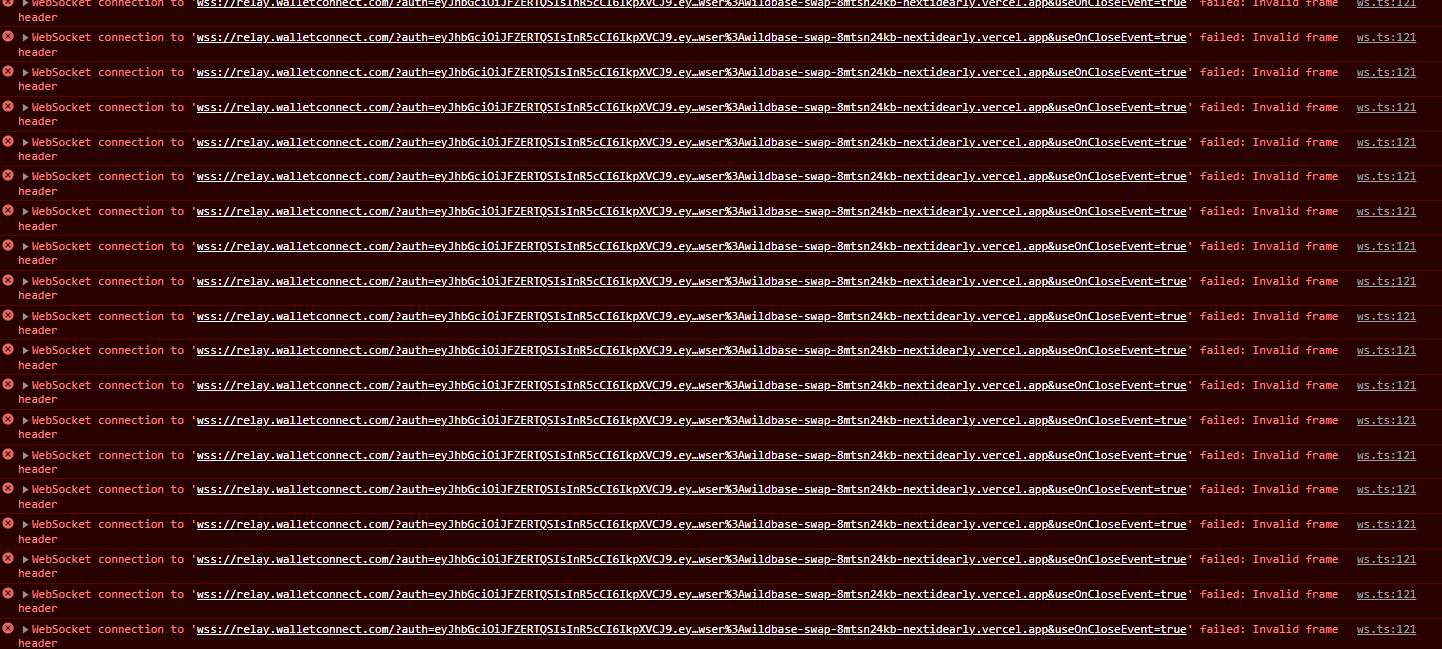 Websocket Connection Failed Invalid Frame Header · Issue 1520 · Rainbow Me Rainbowkit · Github