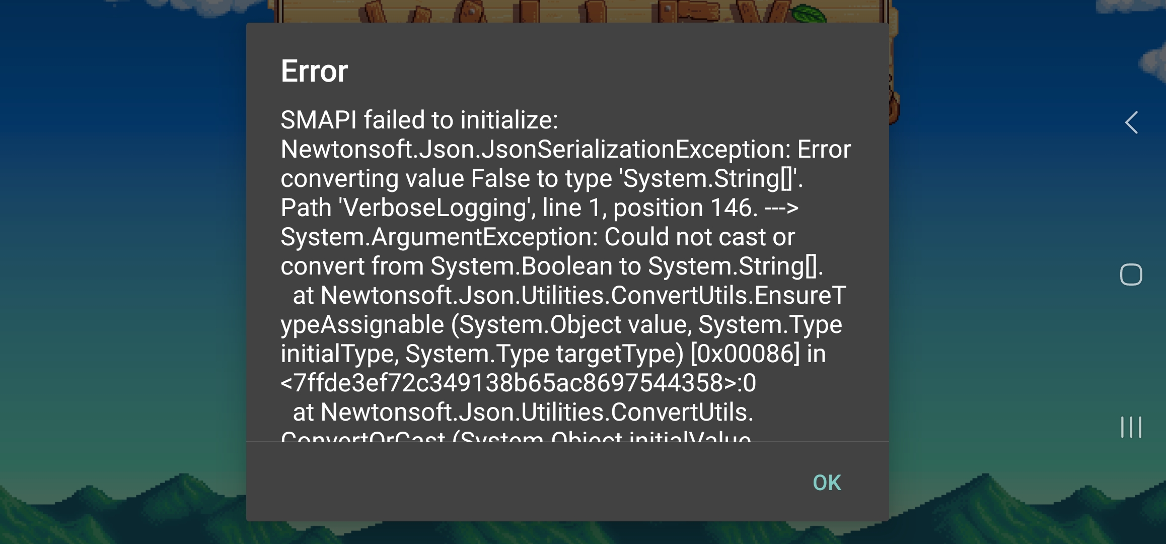 SDV 1.5 mobile update · Issue #246 · ZaneYork/SMAPI-Android-Installer · GitHub