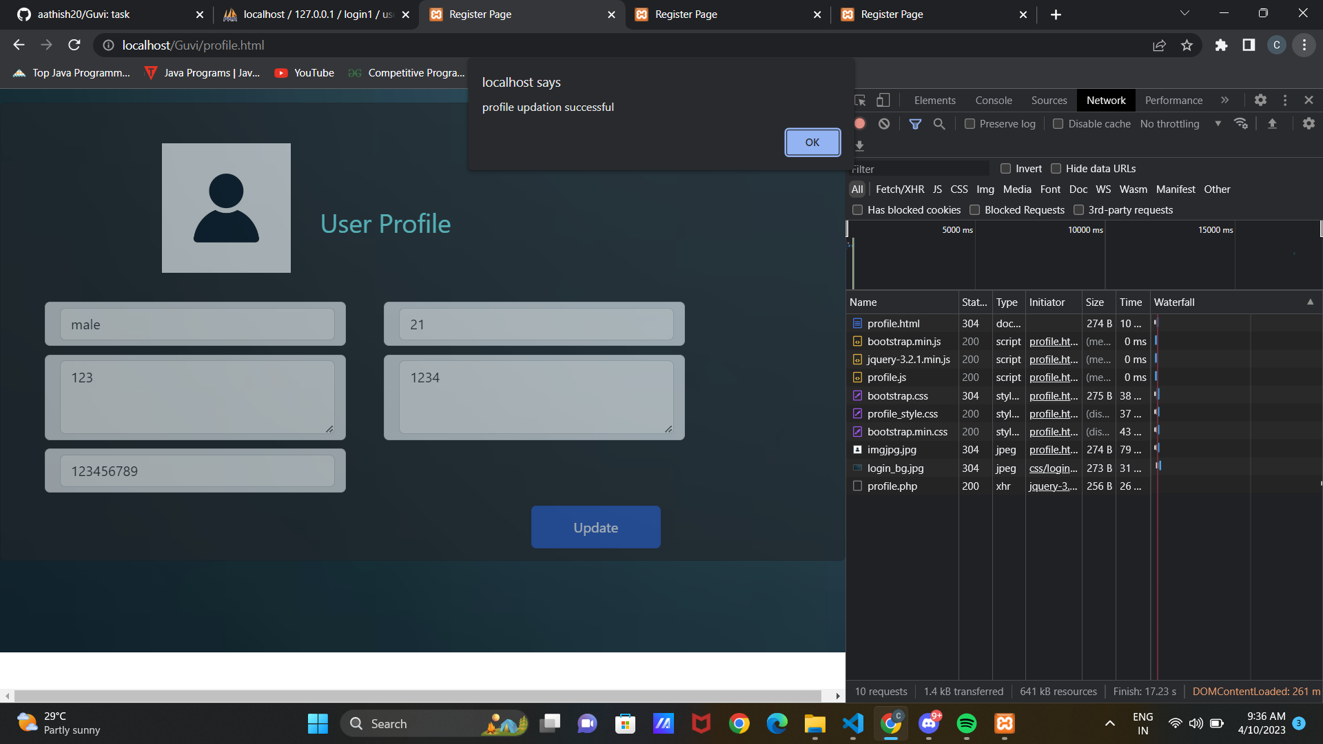 GitHub - aathish20/Simple-web-page