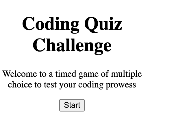 GitHub - serinochloe/chloes-coding-quiz: First week mini project - Git/HTML/CSS