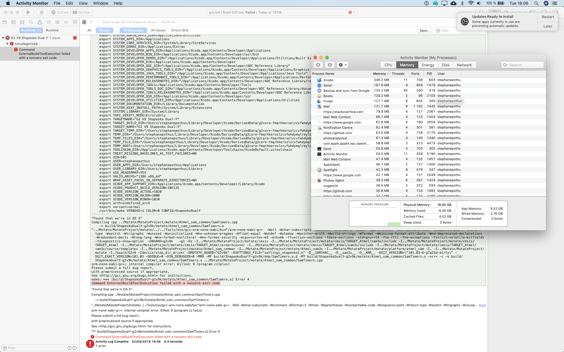 Collect2 Fatal Error Ld Terminated With Signal 6 •