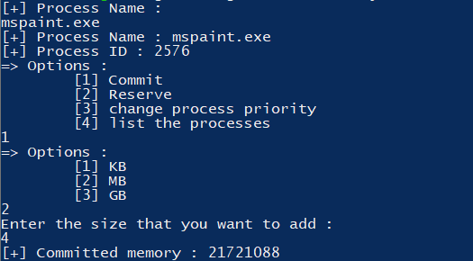 GitHub - radlock69/memory-scanner: basic program that can commit, reserve, show you how much ...