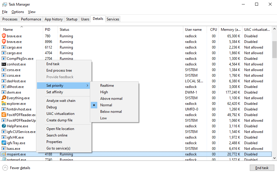 GitHub - radlock69/memory-scanner: basic program that can commit, reserve, show you how much ...