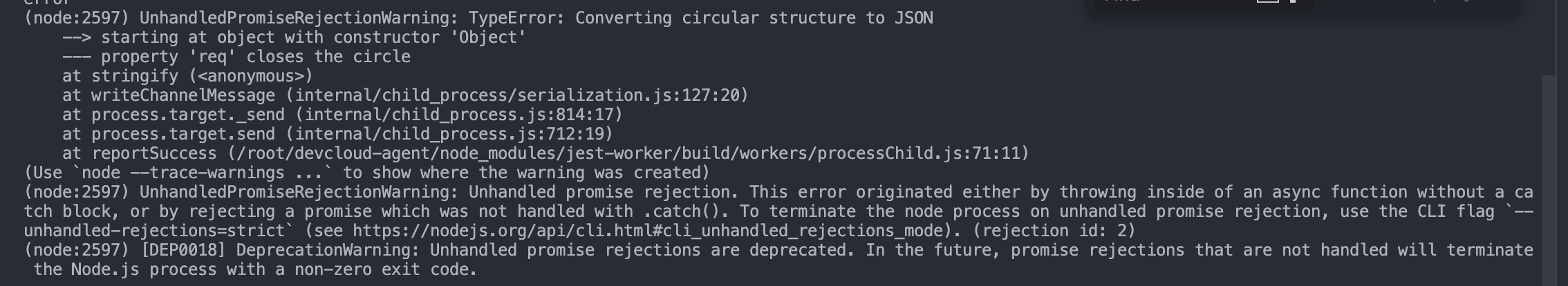 Axioserror Prototype Tojson Cannot Be Striny In Jest · Issue 5635 · Axios Axios · Github