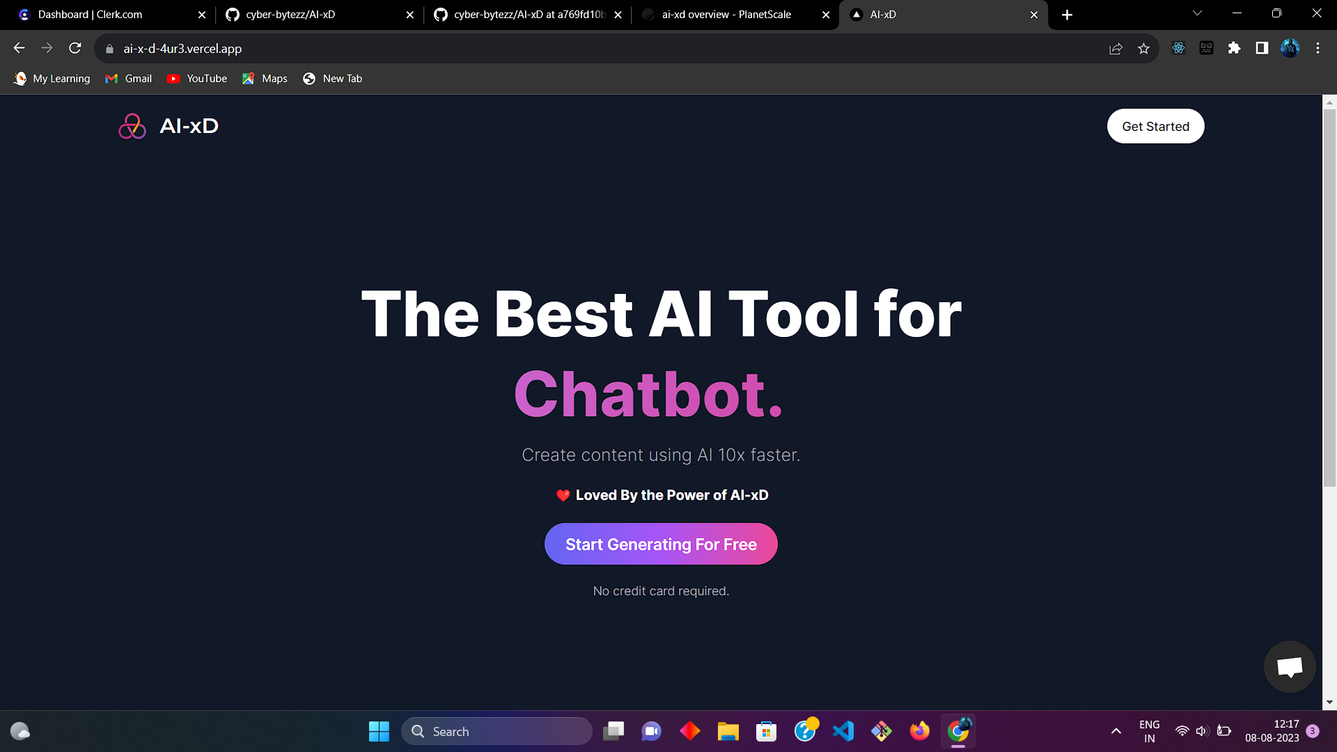 GitHub - cyber-bytezz/AI-xD: 🚀 Next.js 13 SaaS AI Platform An innovative SaaS AI Platform ...