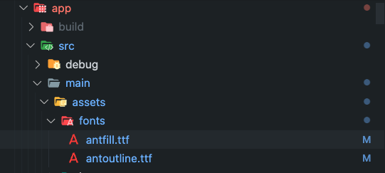 warn dependency.assets is not allowed · Issue #1276 · ant-design/ant-design-mobile-rn · GitHub