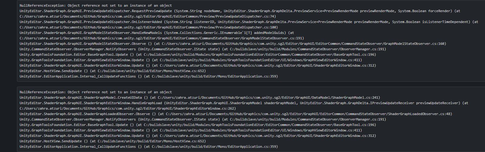 [SG2] Preview Break Hotfix by Nightmask3 · Pull Request #7699 · Unity-Technologies/Graphics · GitHub