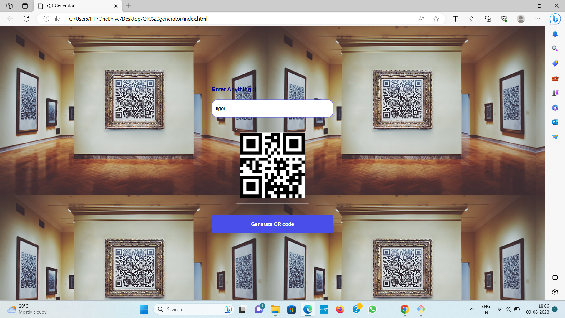 GitHub - Deepakrocknow/QR-Generator