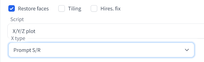 Search and replace (S/R prompt) is missing · AUTOMATIC1111 stable-diffusion-webui · Discussion ...