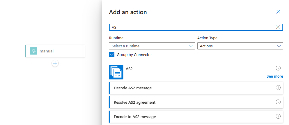 As2 V2 Connector Not Appearing In Preview Designer For La Consumption · Issue 3431 · Azure