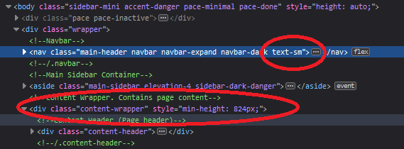 [BUG] min-height for .content-wrapper not adequately calculated · Issue #3970 · ColorlibHQ ...
