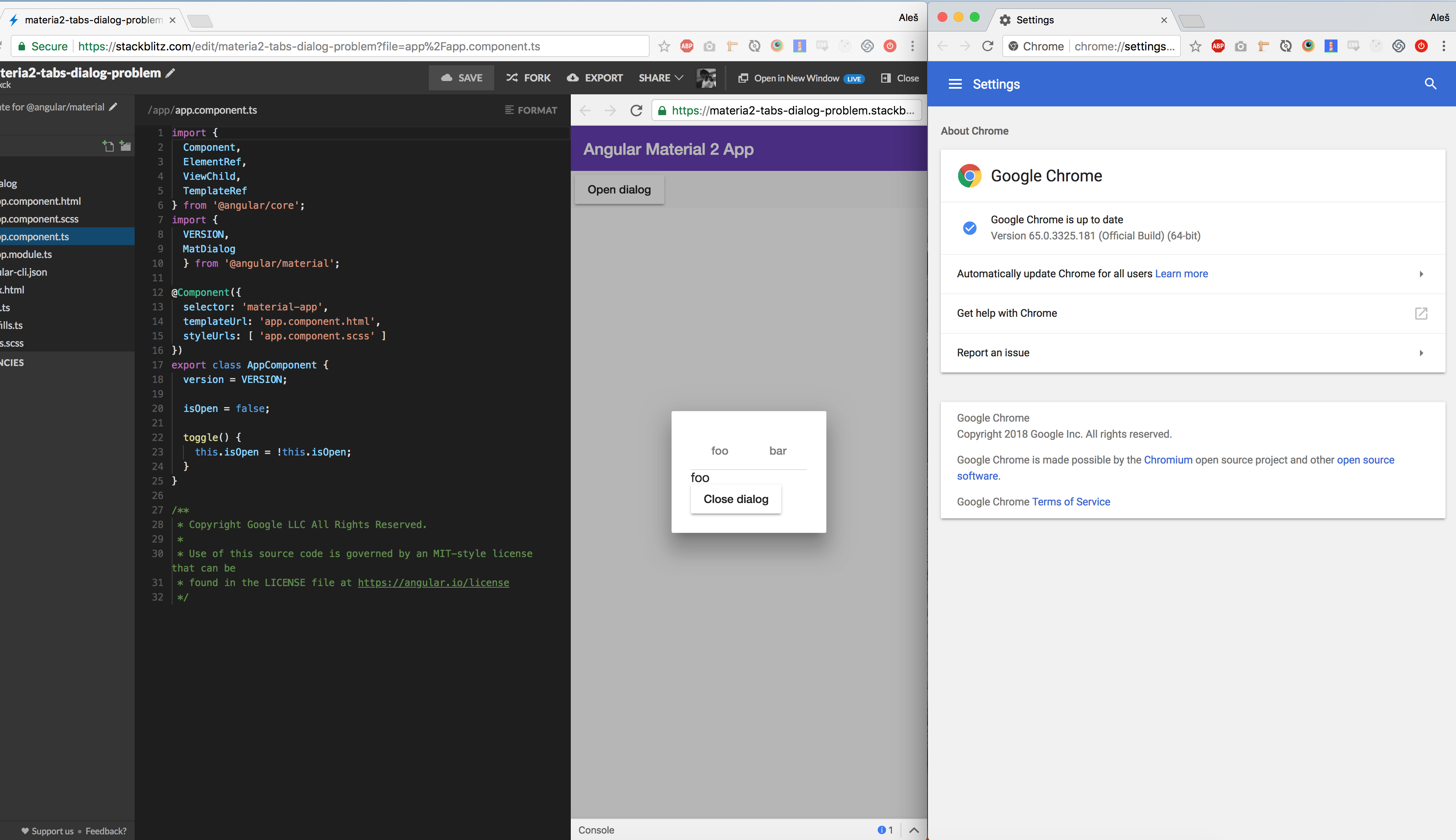 Tabs Ink Bar Calculated Incorrectly With Settimeout · Issue 10651 · Angularcomponents · Github 6585