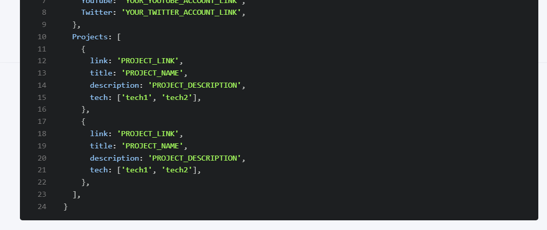 [style]: code syntax highlighting on docs page · Issue #1039 · priyankarpal/ProjectsHut · GitHub