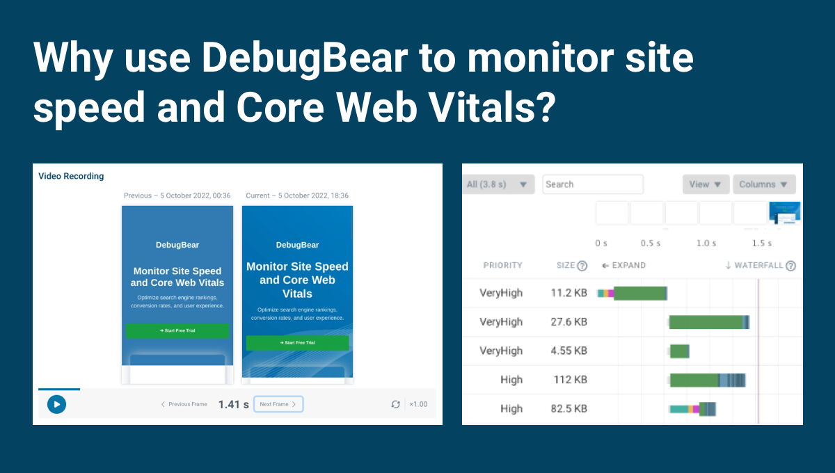 Why Use DebugBear? | DebugBear