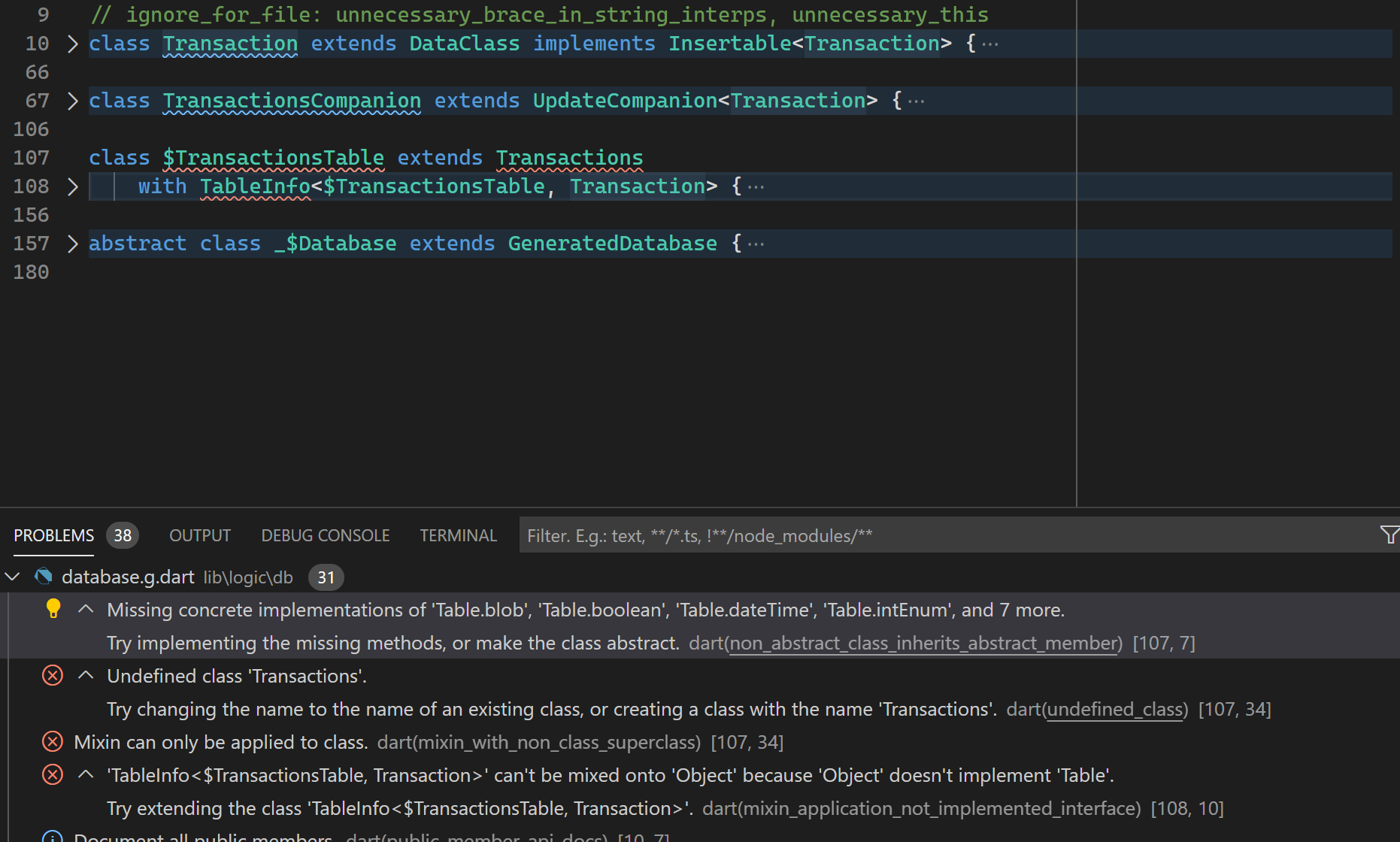 Import table definition dart in moor files · Issue #680 · simolus3/drift · GitHub