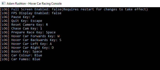 GitHub - adamrushton/Hover-Car-Racing-Game: C++ using TL Engine