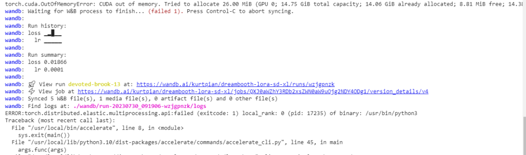how can i run lora training with sdxl1.0 on google colab? · Issue #4360 · huggingface/diffusers ...