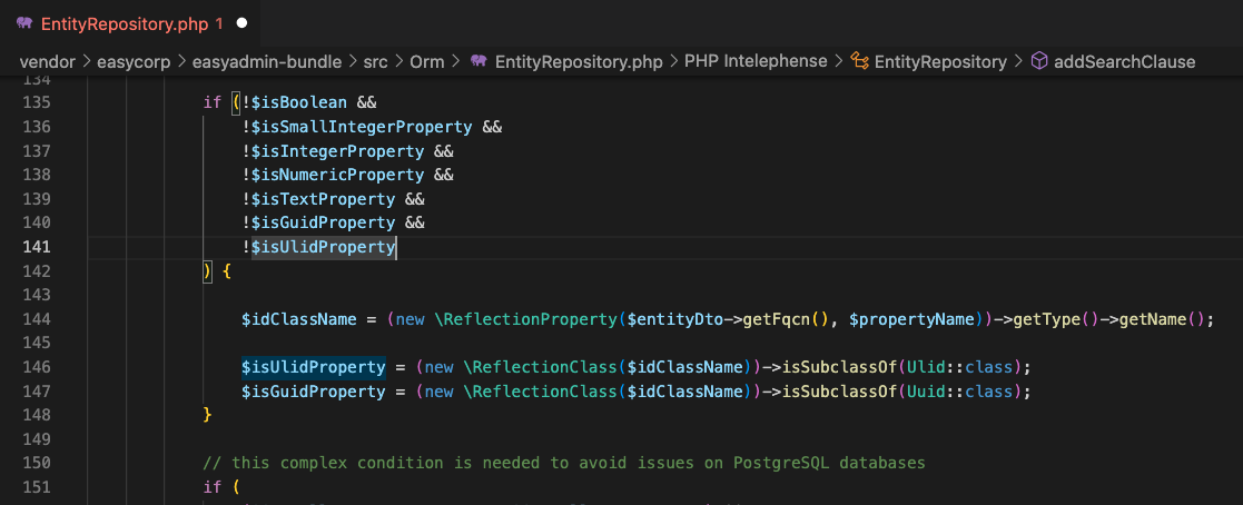 Crash on search field with the 4.4.1 version · Issue #5452 · EasyCorp/EasyAdminBundle · GitHub