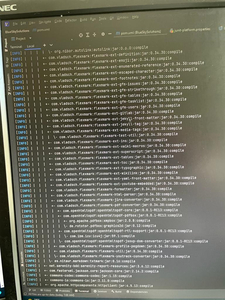 Serenity 3.6.12 + Cucumber + Junit5 Failed to execute goal net.serenity-bdd.maven.plugins ...