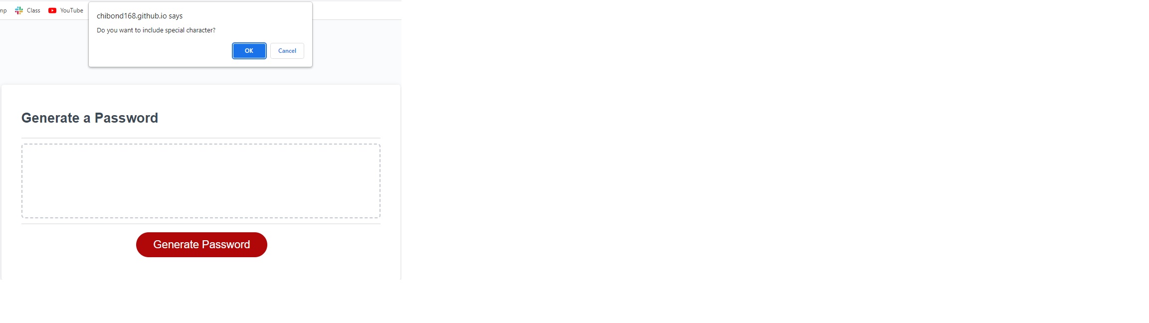 GitHub - Chibond168/passwordgenerator