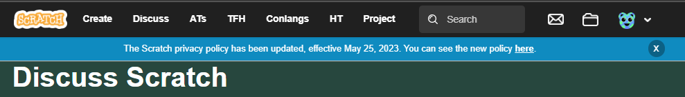 New Scratch 2.0 privacy policy update banner isn't affected by Scratch 2.0 -> 3.0 or dark-www ...