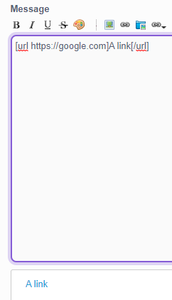 Dark-www makes links in forum post previews look the same as regular ...