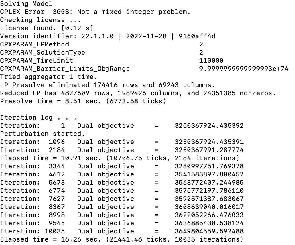 Model Is Infeasible Using Cplex As Solver · Issue 150 · Macroenergydolphynjl · Github