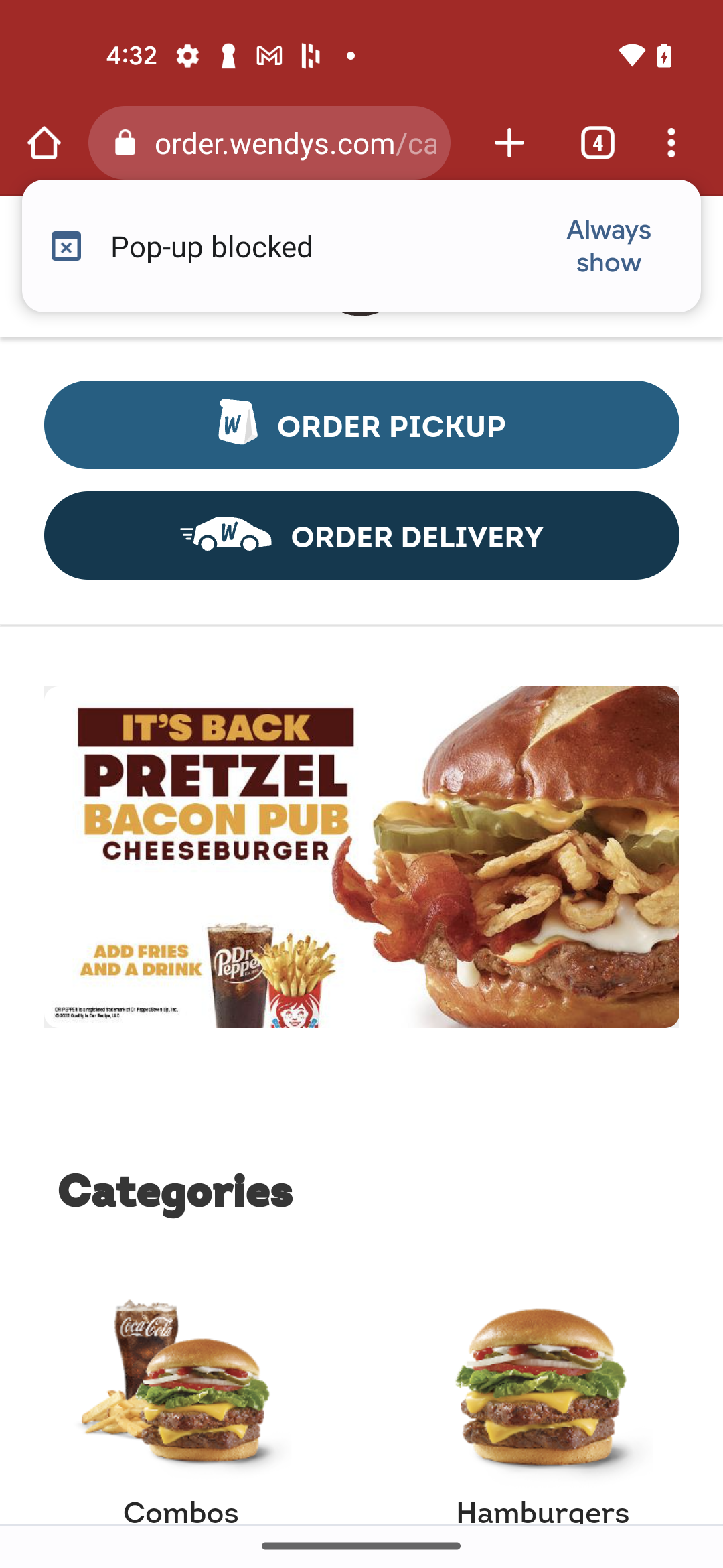 order.wendys.com - Unable to login with Google account · Issue #112353 · webcompat/web-bugs · GitHub