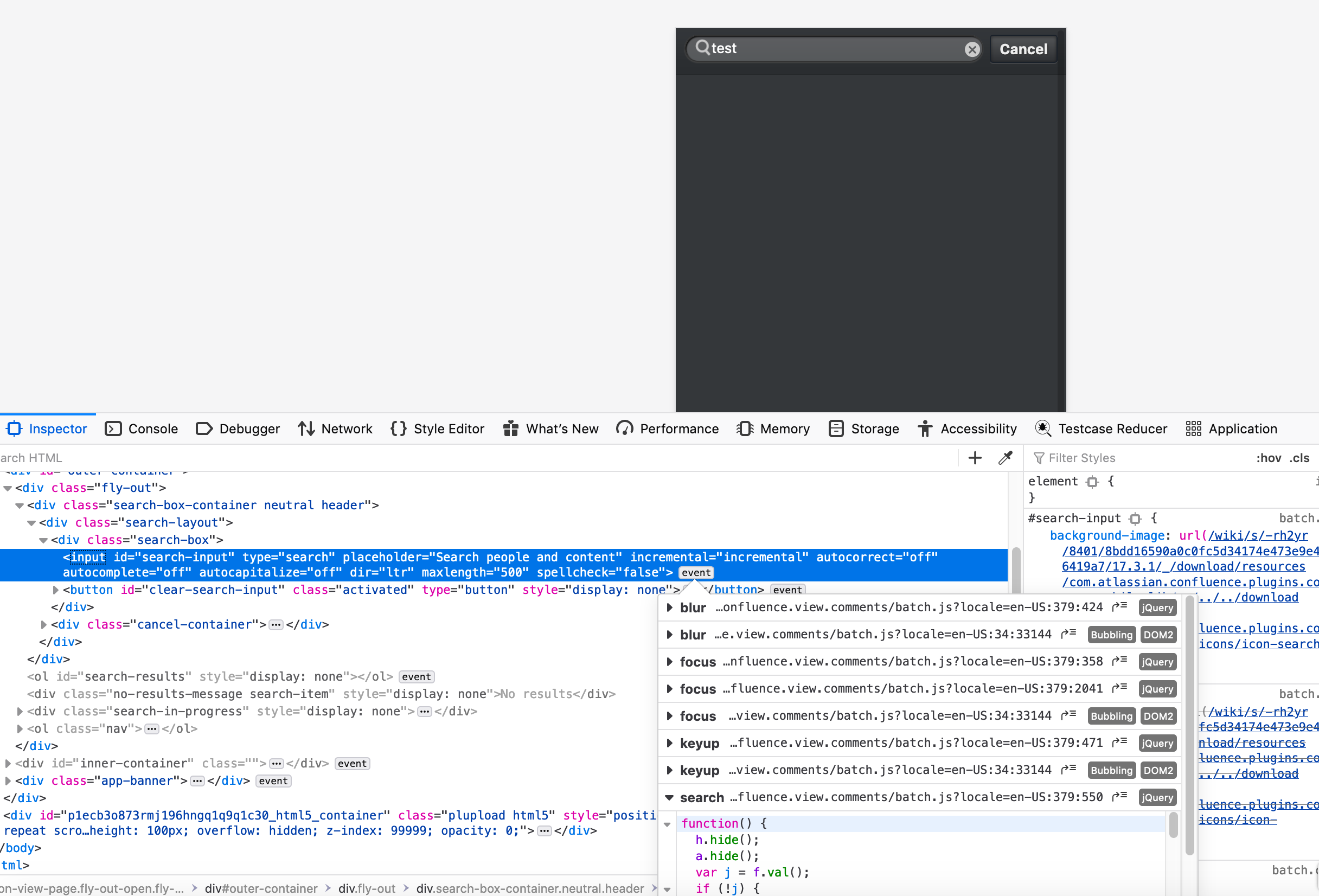 mana.mozilla.org - "Search" module is broken · Issue #54903 · webcompat/web-bugs · GitHub