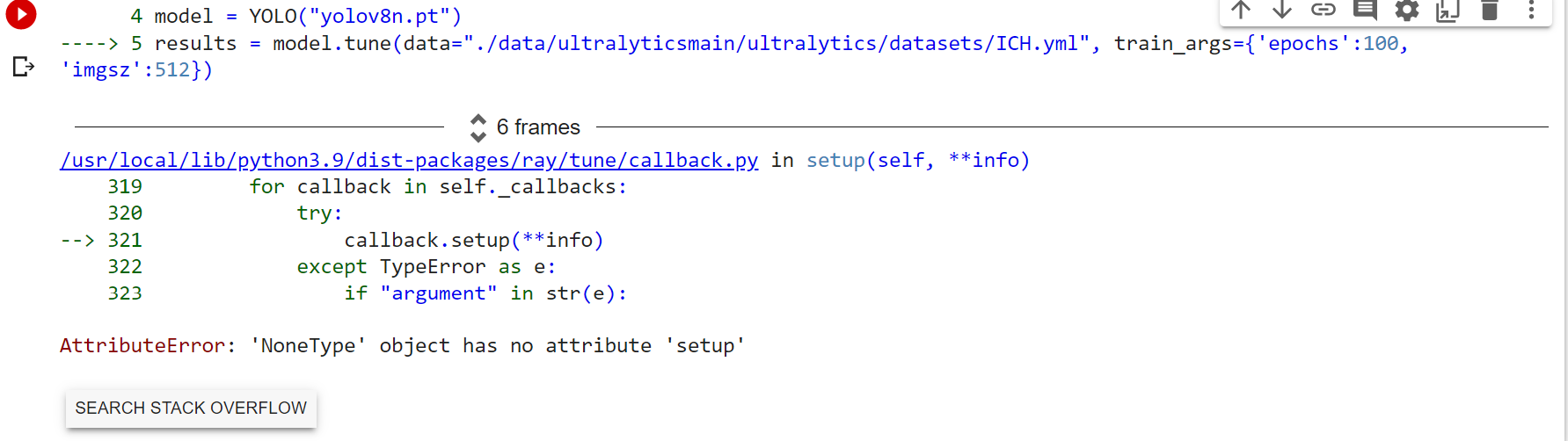 How to correctly use Ray Tune and YOLOv8? · Issue #2209 · ultralytics/ultralytics · GitHub