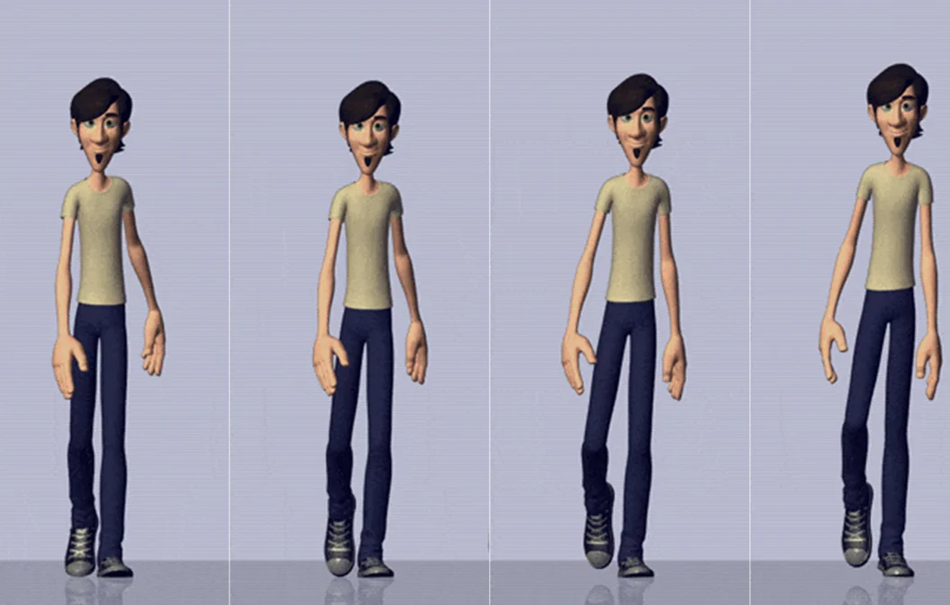 I'm not able to get walk cycle pose correct probably due to open pose ...