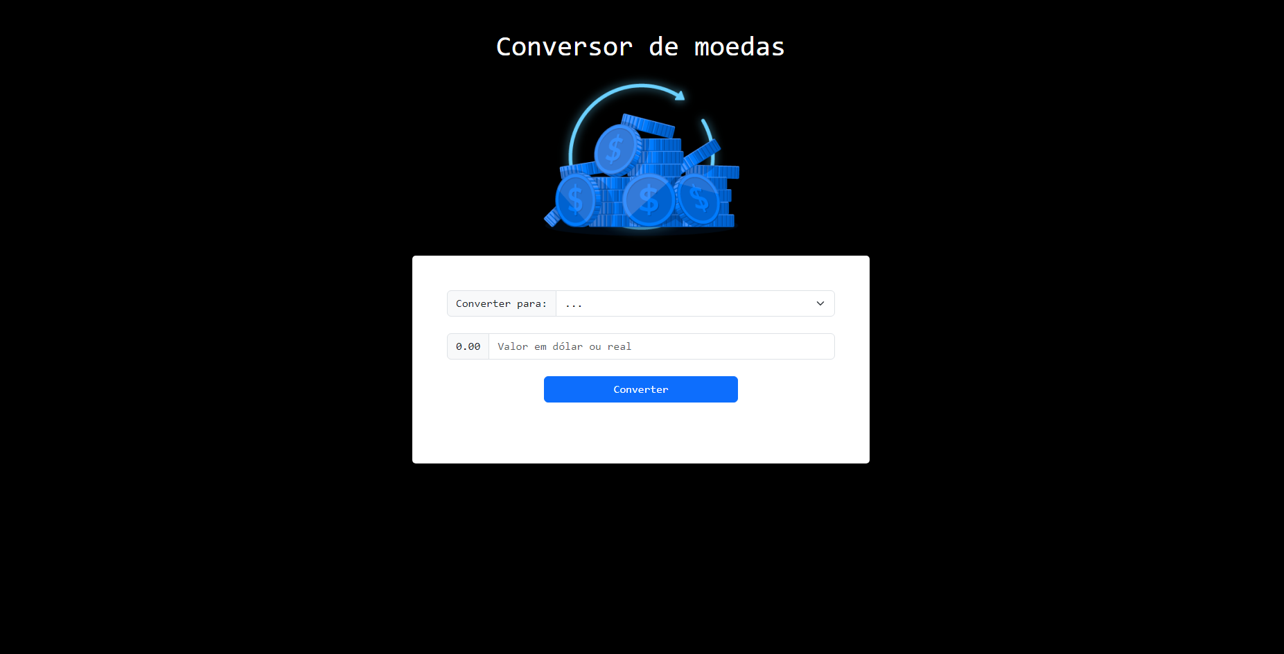 GitHub - deboradrf/conversor-de-moeda