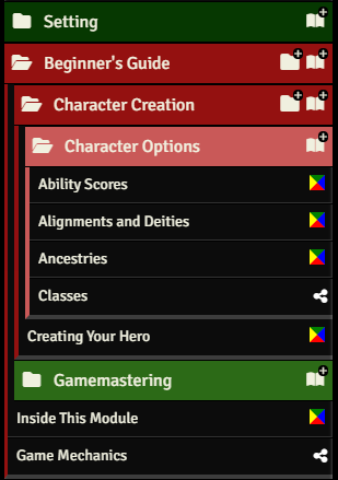 [Bug]: PF2e Beginner Box - Classes and Game Mechanics journal pages ...