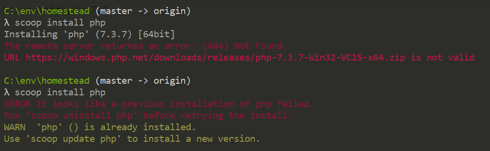 Install does not rollback on fails · Issue #3580 · ScoopInstaller/Scoop ...