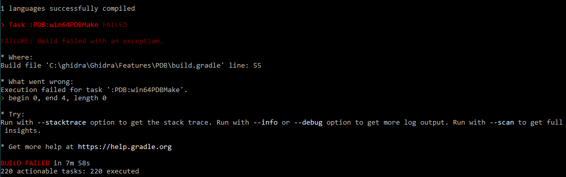 Building Ghidra from source · Issue #1597 · NationalSecurityAgency/ghidra · GitHub