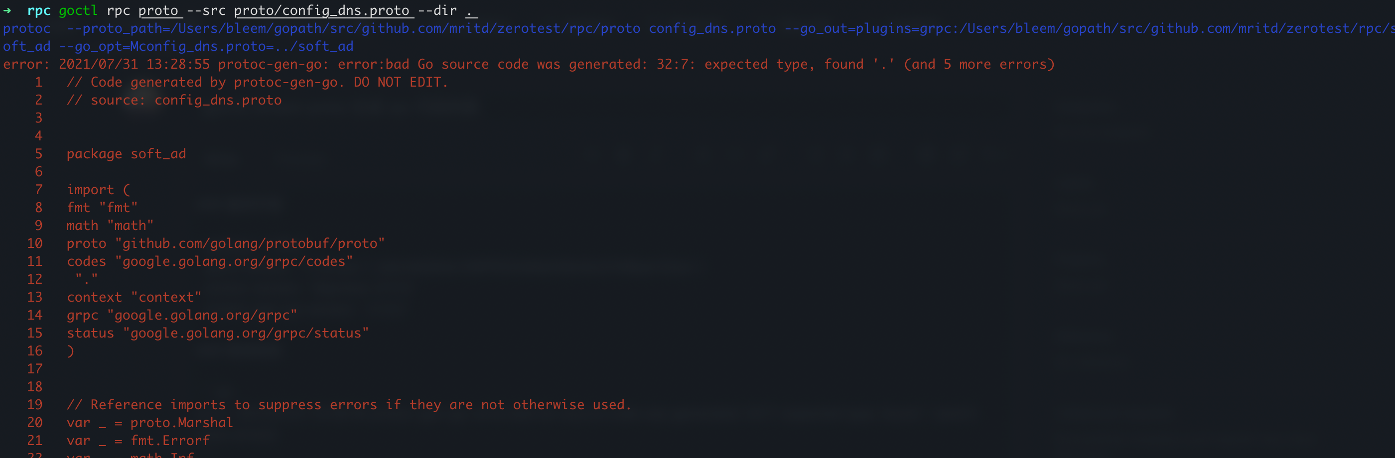 [goctl] Stream proto 生成 rpc 代码失败 · Issue #861 · zeromicro/go-zero · GitHub