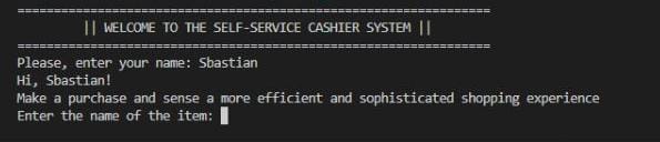 GitHub - Sbastian-Rai/Self-Service-Cashier-Project
