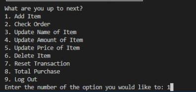 GitHub - Sbastian-Rai/Self-Service-Cashier-Project