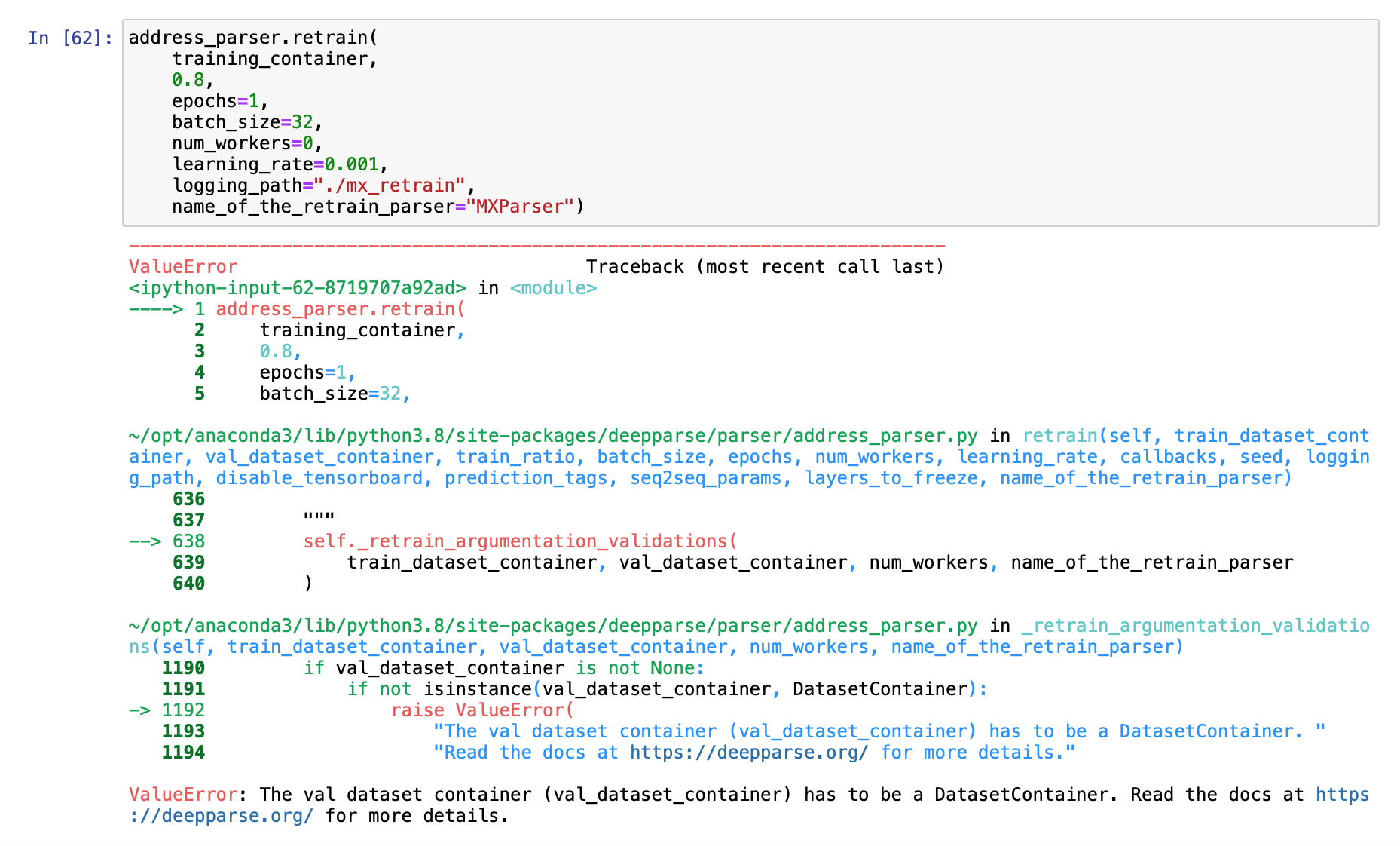 Retrain an Address Parser for Single Country Uses · Issue #166 · GRAAL ...