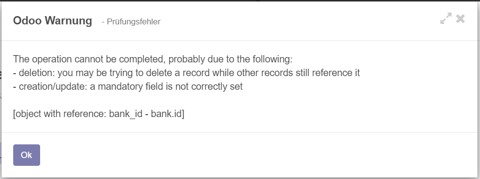 Object With Reference Error While Importing Camt053 Xml File · Issue 2019